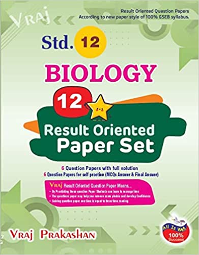 [2023] 12th Biology Vraj Paper Set PDF {Eng-Guj} - GSEB Material